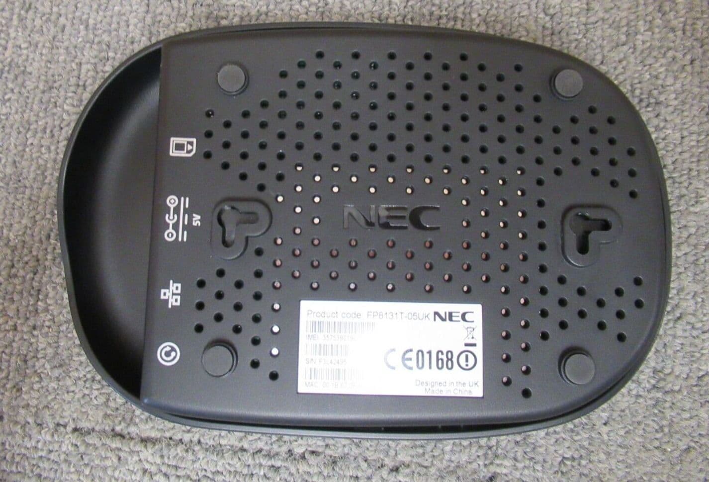 NEC FP8131T-05UK Three 3 UK Mobile Network Home Signal Range Booster
