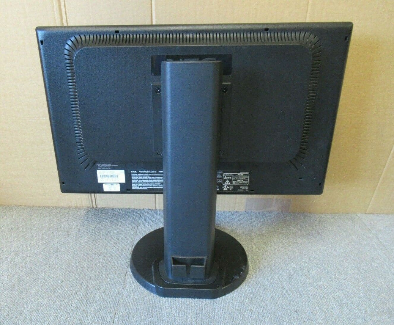 NEC MultiSync L200NX E201W-BK 20" LCD TFT LED Widescreen Mobitor DP DVI VGA