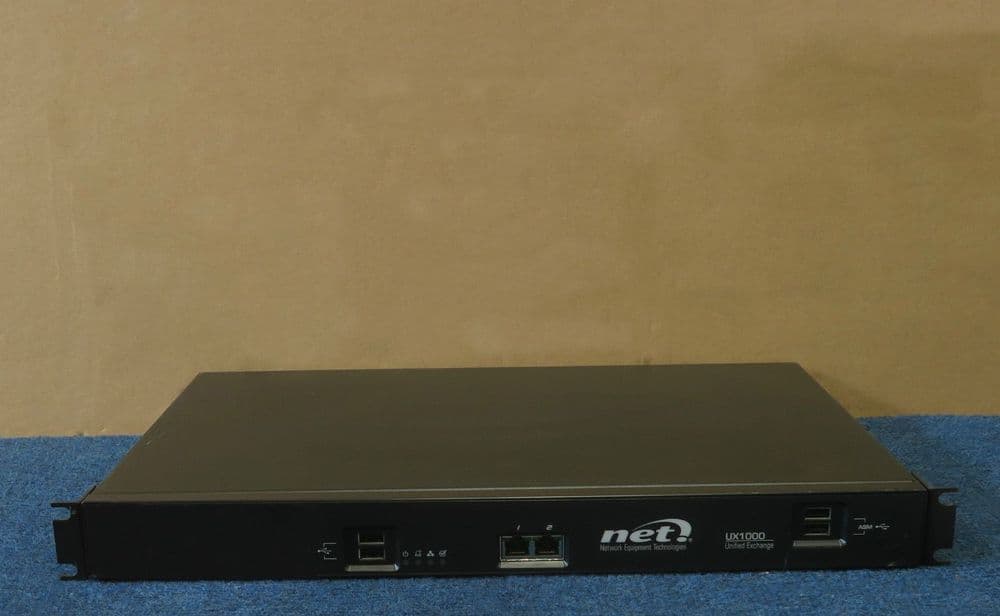 Net UX1000 UX1K-AME-2PRI-8FXS Unfied Exchange 1U SBC Lync Gateway SBA ...