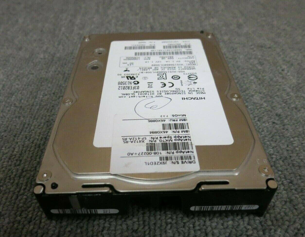NetApp 108-00227 A0 X412A-R5 SP-412A-R5 600GB 15000RPM 64MB 6Gbps 3 5 ...