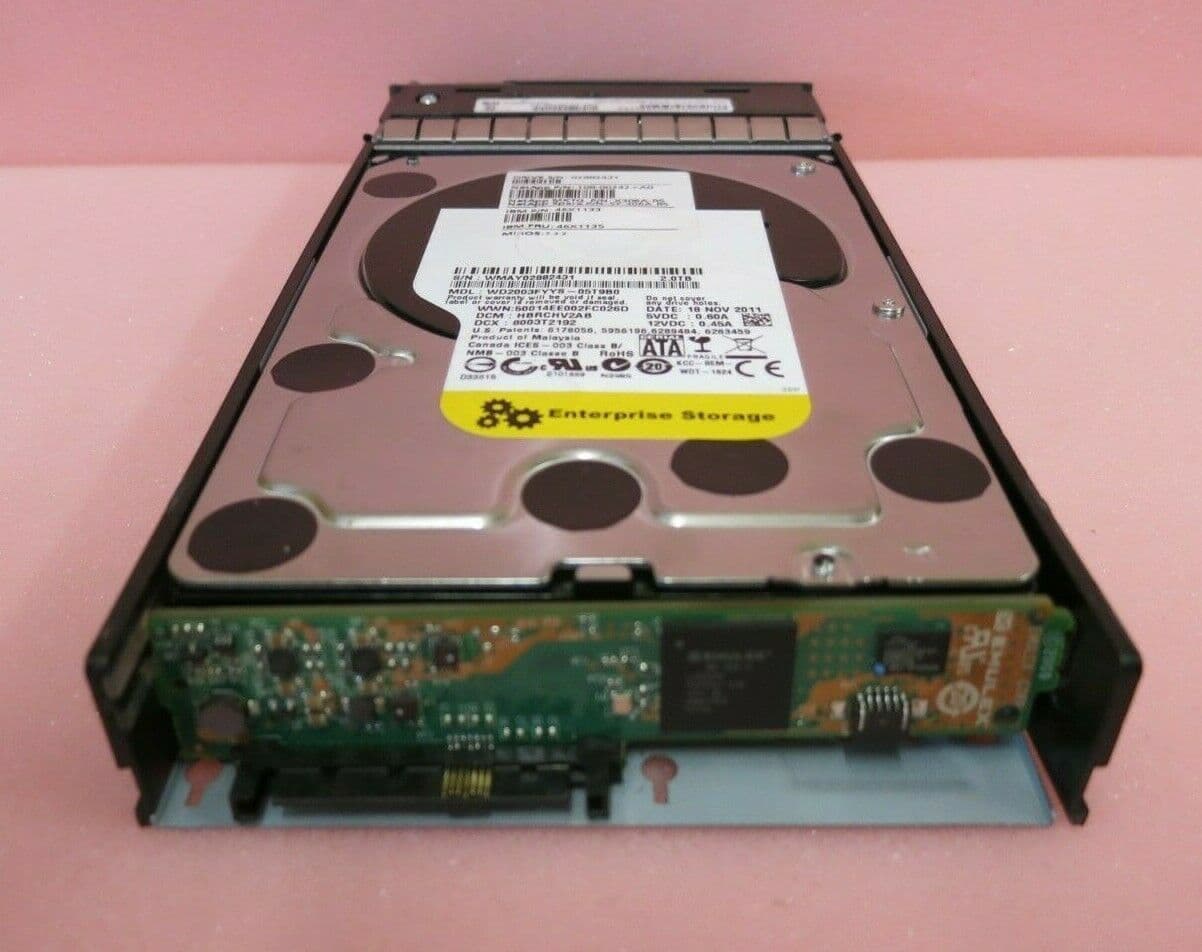 NetApp 108-00242-A0 46X1133 2TB 7200RPM SATA 3Gbps 3 5-inch Internal ...