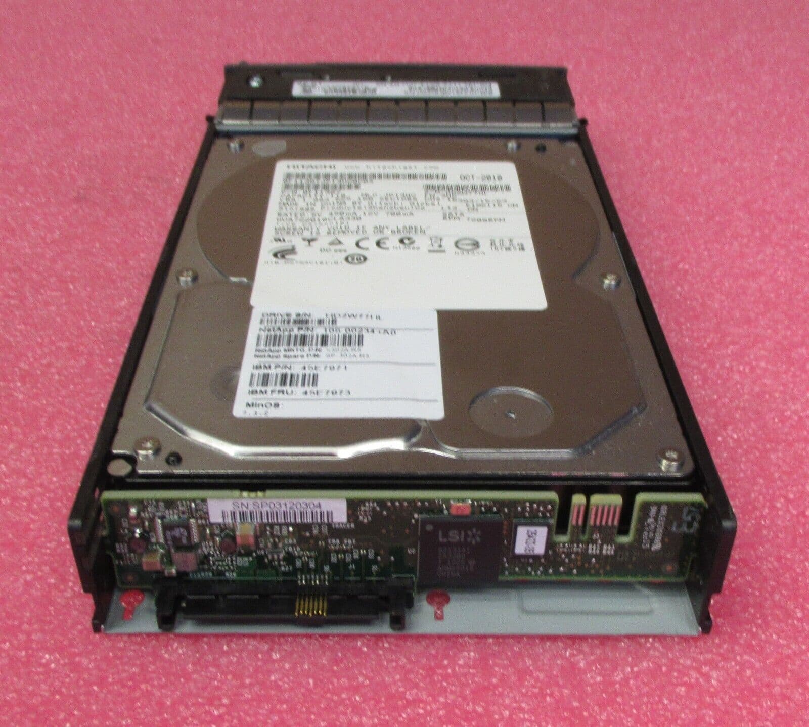 NetApp 1TB 3 5" SATA 6Gb/s 7 2K 128MB Server HDD Hard Drive X302A-R5 SP-302A-R5