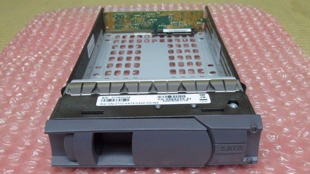 NetApp 2TB Hardrive Caddy & Emulex P003464-01a SATA SAS Server ...
