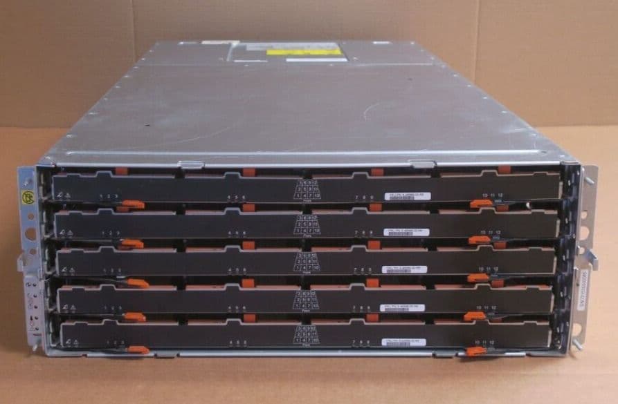 Netapp DE6600 Storage Enclosure 60x 3 5" HDD Bay 1x E5400A-12GB-R6 12Gb FC