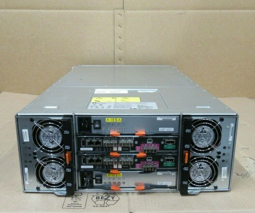 Netapp DE6600 Storage Enclosure 60x 3 5" HDD Bay 2x i/F6 Drive Module ...