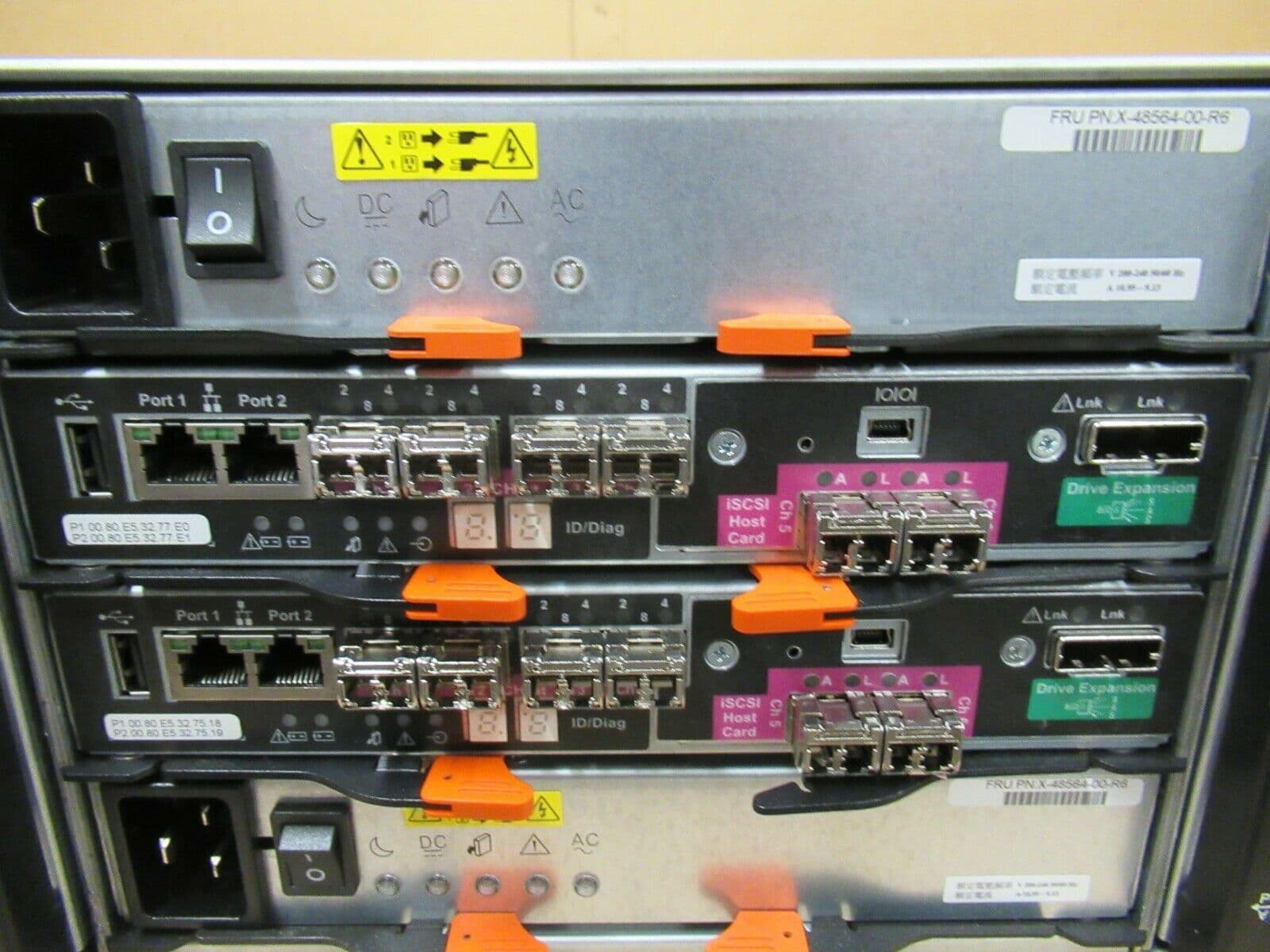 Netapp DE6600 Storage Enclosure 60x 3 5" HDD Bay 2x i/F6 Drive Module ...