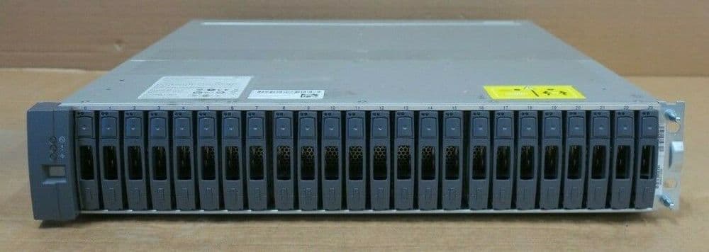 NetApp DS2246 Disk Shelf 24x 600GB Hard Drives 2x IOM6 2x 750W PSU 111 ...