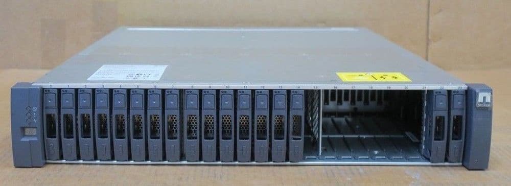 NetApp DS2246 Disk Shelf with 15x 600GB SAS X422A-R6 Hard Drives 2 x ...