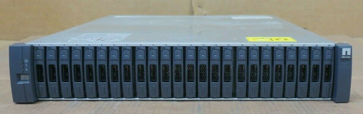 NetApp DS2246 NAJ-1001 Array 24x 900GB 10K SAS HDD X423A-R5 2x IOM6 2x PSU