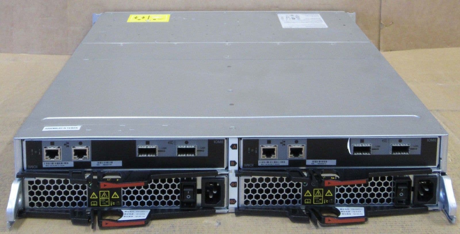 NetApp DS2246 NAJ-1001 Array 24x 900GB 10K X423A-R5 2x IOM6 Controllers ...