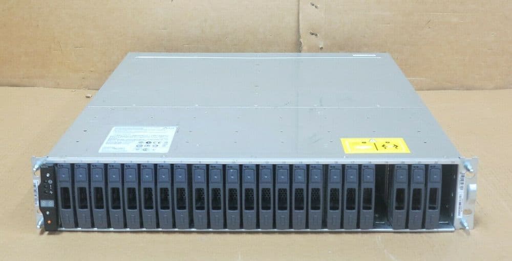 NetApp DS2246 NAJ-1001 Disk Array 13 2TB 22x 600GB HDD 2x IOM6 Controllers
