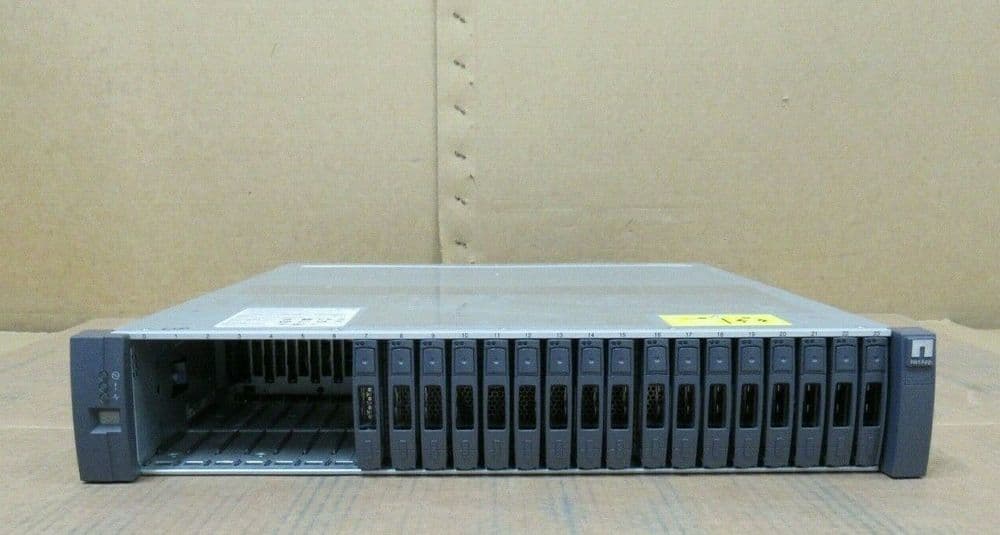 NetApp DS2246 NAJ-1001 Disk Array 17x 600GB 10K HDD 2x IOM6 Controllers ...