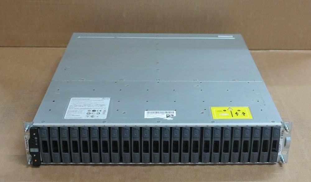 NetApp DS2246 NAJ-1001 Disk Array 24-Bay 24x 600GB 2 5" 10K HDD 2x IOM6 ...