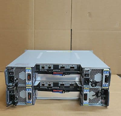 NetApp DS4243 116-00419 B1 - 24 x 600GB 15K X412A-R5 2 x IOM3 ...