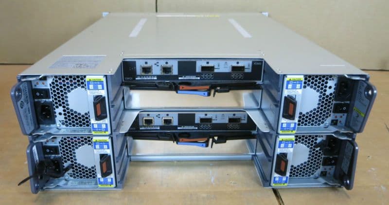 NetApp DS4243 2x X5712A-R6 IOM3 3GB/s SAS Controllers Drive Shelf ...