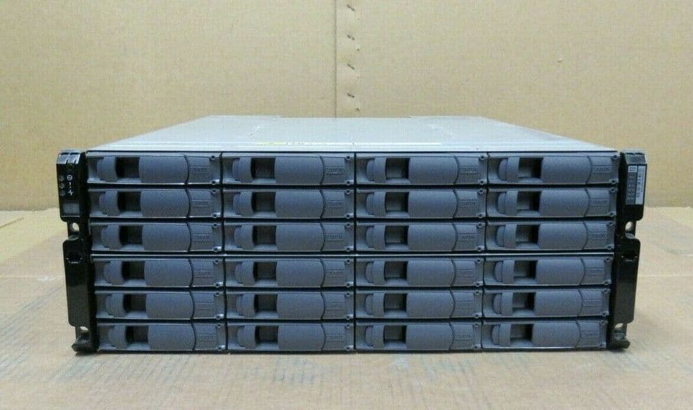 NetApp DS4243 430-00025 B0 - 72TB SAS HDD 2x IOM3 Controllers 2x PSU ...