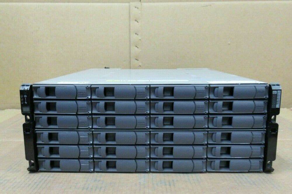 NetApp DS4243 430-00048 A0 7 2TB SAS HDD 2x IOM3 Controllers 2x PSU ...