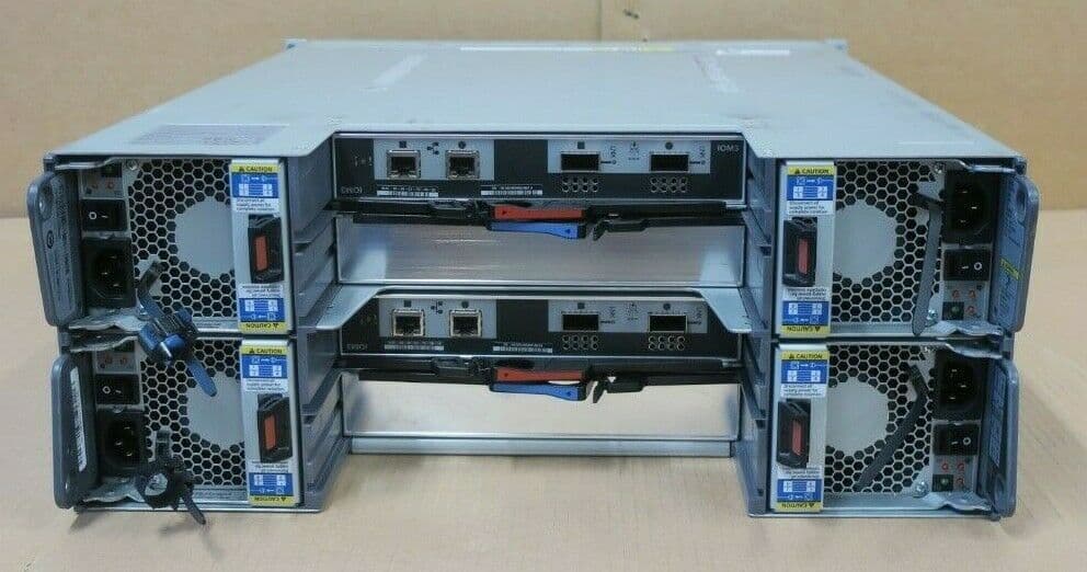NetApp DS4243 NAJ-0801 11 4TB Storage 24x 3 5" Bay 2x IOM3 2x PSU 4U ...