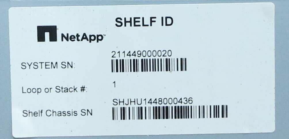 NetApp DS4243 NAJ-0801 Array 48TB 24x 2TB HDD X306A-R5 2x Controllers ...