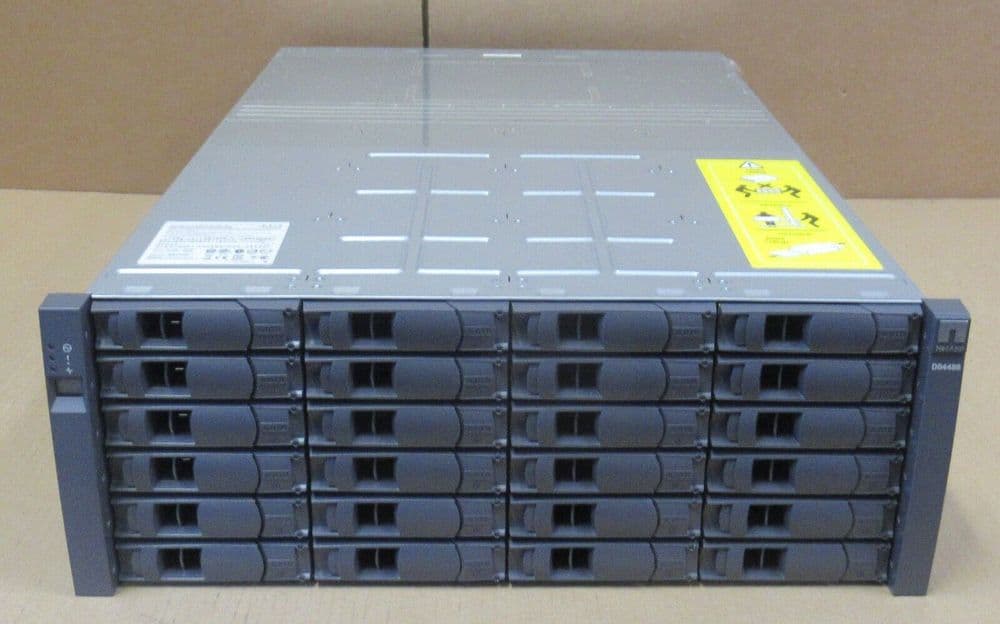 NetApp DS4486 144TB 24 x 6TB 2x IOM6 4x 750W PSU 4U Expansion Shelf