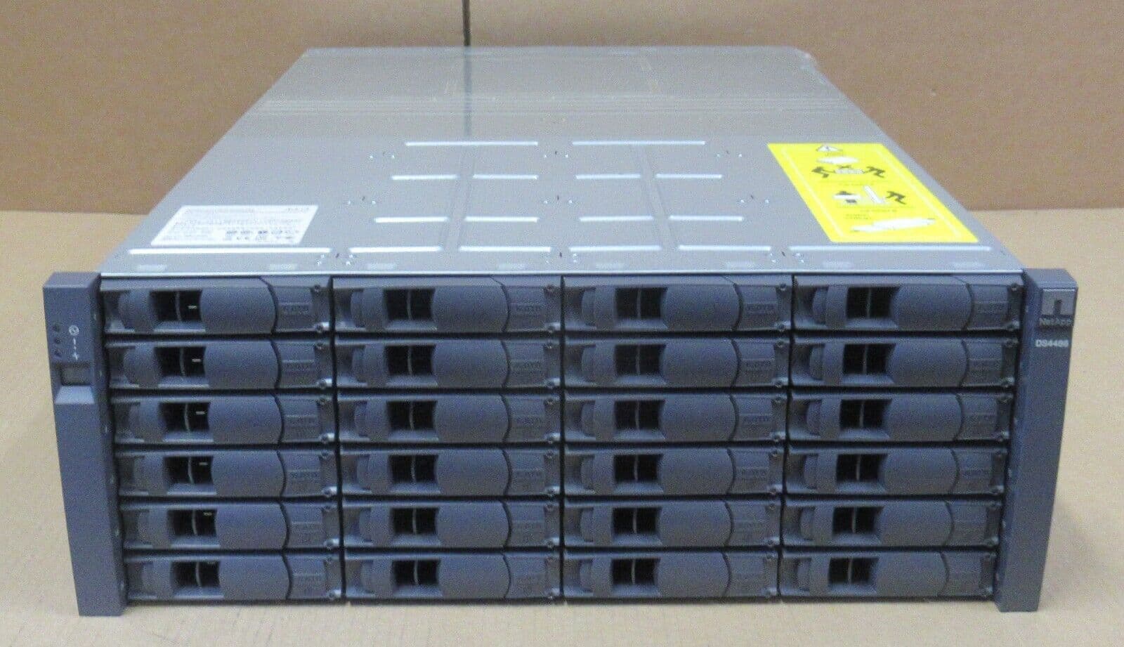 NetApp DS4486 192TB 24 x 8TB 2x IOM6 4x 750W PSU 4U Expansion Shelf