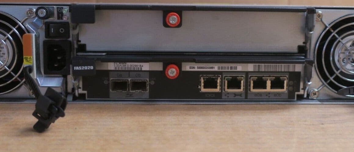 NetApp FAS2020 NAF-0602 12x 3 5" Bay Storage System 2x PSU Controller ...