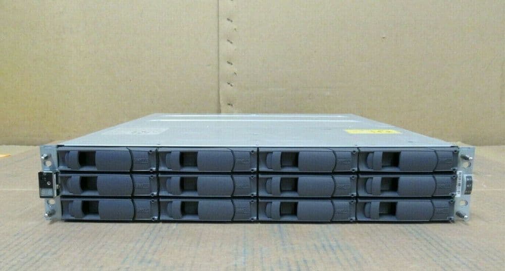 NetApp NAF 1201 2 x Controllers 2 x PSU Rackmount Network HDD SAS ...