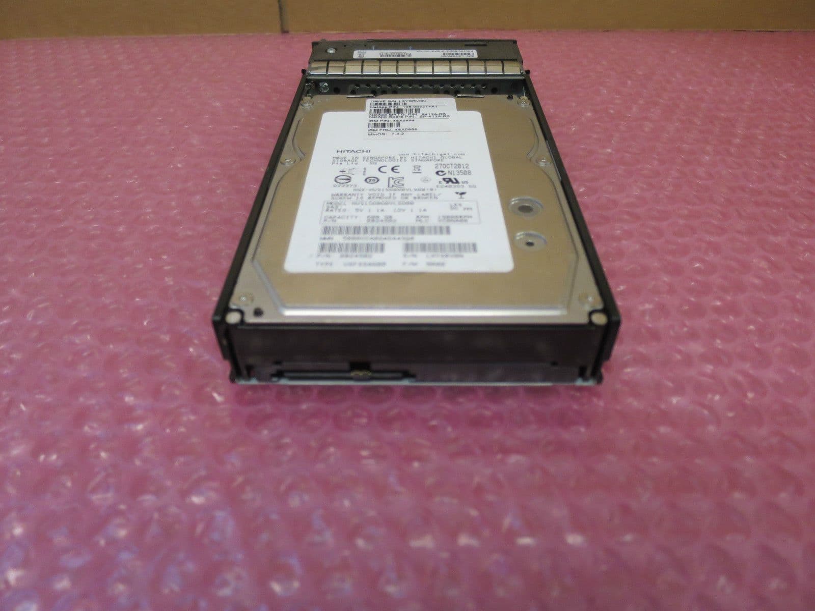 NetApp X412A-R5 600GB 15K SAS Hard Disk Drive for DS4243 FAS2240-4 FAS2220
