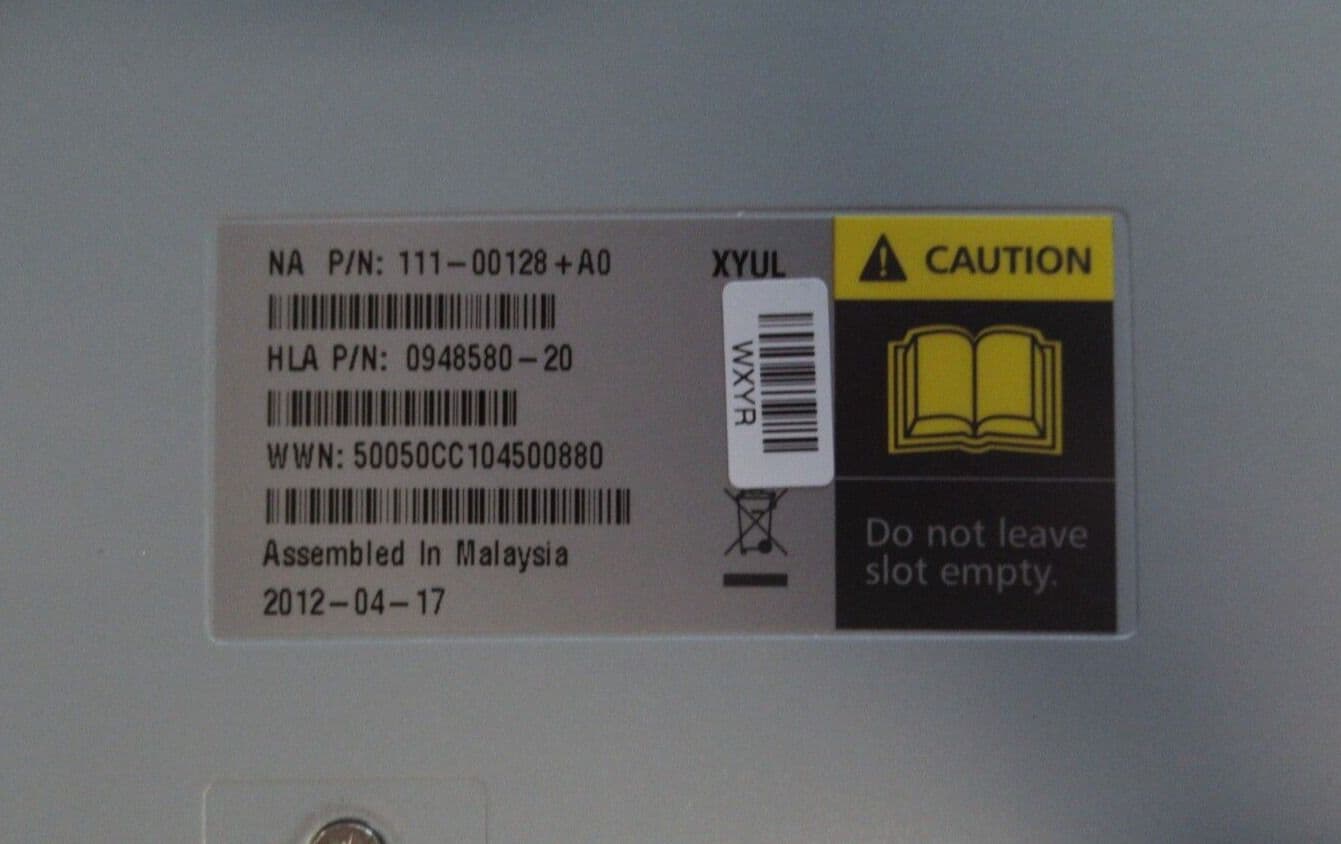 NetApp X5712A-R6 4-Port 3Gbps SAS IOM3 Storage Controller Module 111-00128