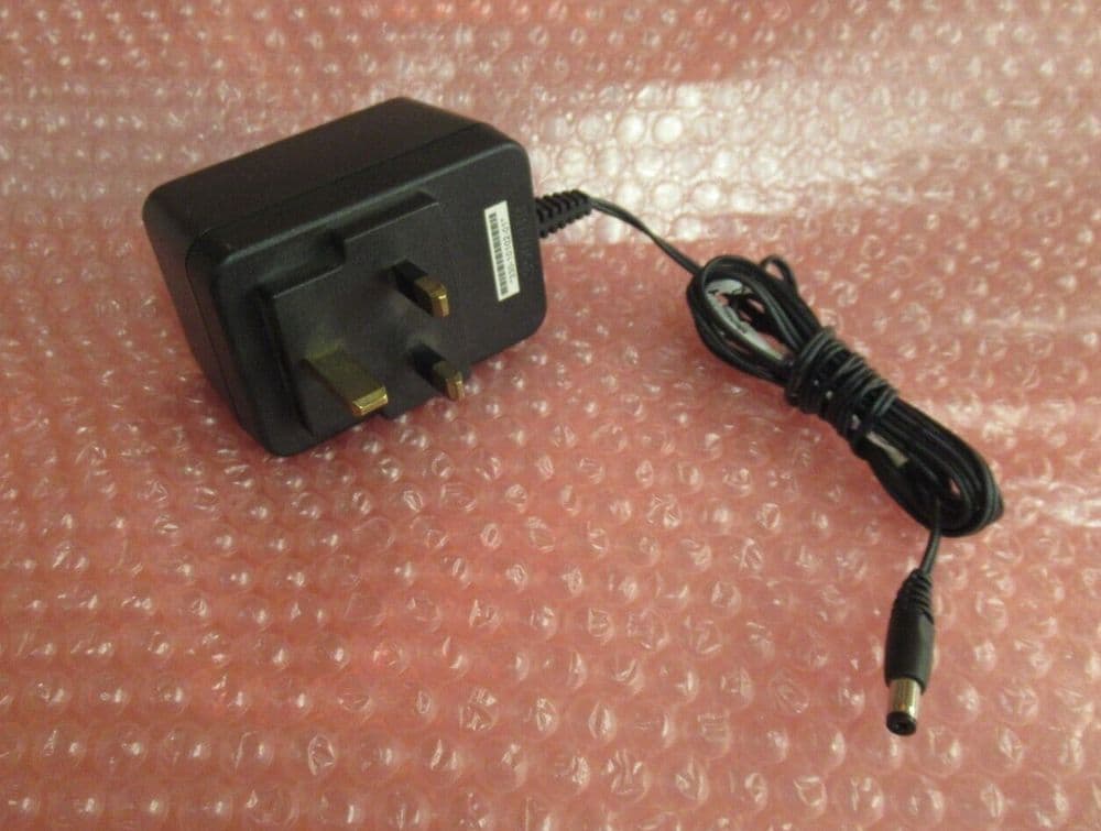 Netgear 330-10102-01 DV-1280-3UK UK 3-Pin Plug AC Power Adapter 12W 12V 1A