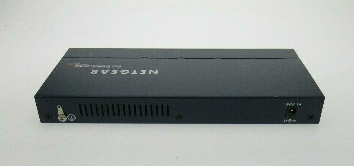 Netgear FS108 8-Port 10/100Mbp/s Fast Ethernet Network Switch Hub W/ AC ...