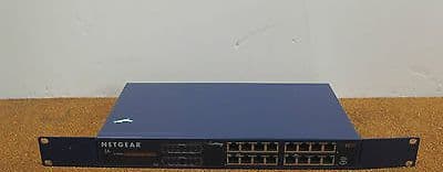 Netgear FS516 - 16 Port 10/100 Mbps Fast Ethernet Rack Mount Switch