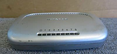 NetGear FS608 v2 10/100 Fast Ethernet 8 Port Desktop Network Switch