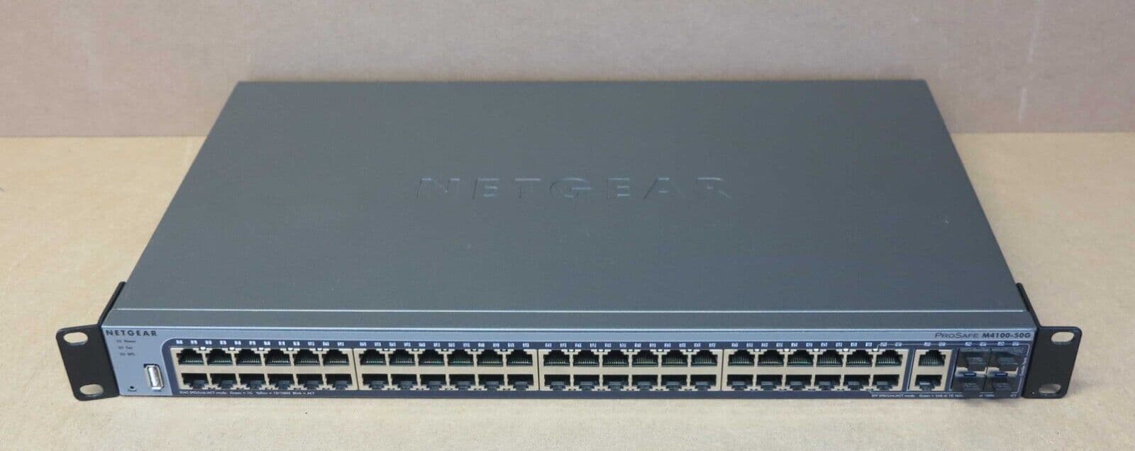 Netgear ProSAFE M4100-50G-POE 48-Port Gigabit Layer 2 GbE Switch GSM7248v2