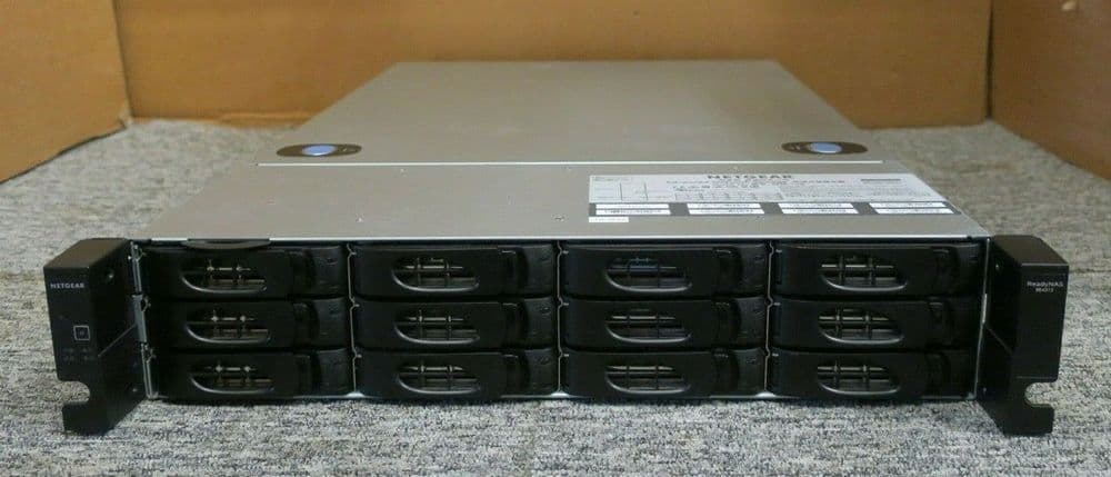 Netgear ReadyNAS 4312S Network Attached Storage Array 12Bay 2U 10Gbe ...