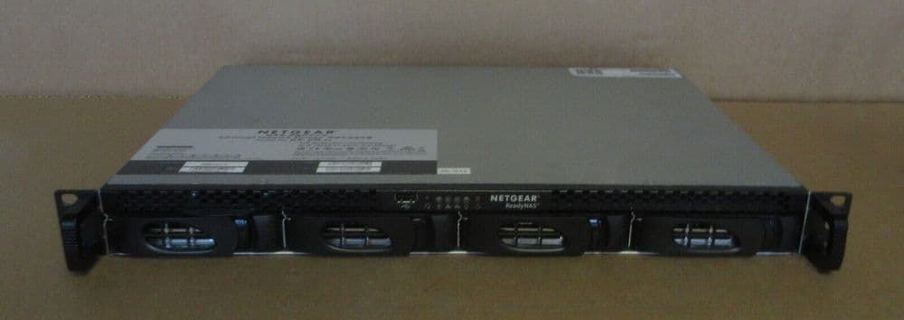 Netgear ReadyNAS RN2120v2 Advanced Network Storage System 4x 3 5" Bay 4x 1TB HDD