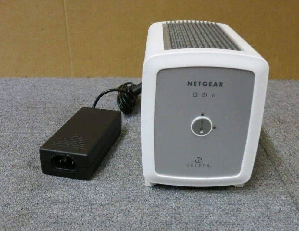 Netgear SC101 Storage Central Fanless Silent With AC Power Adapter