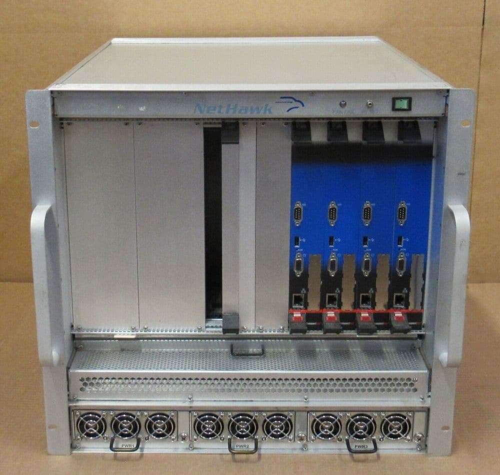NetHawk CP-ASM10-PSB 10U CompactPCI System 21-Slot Chassis With 4x ...
