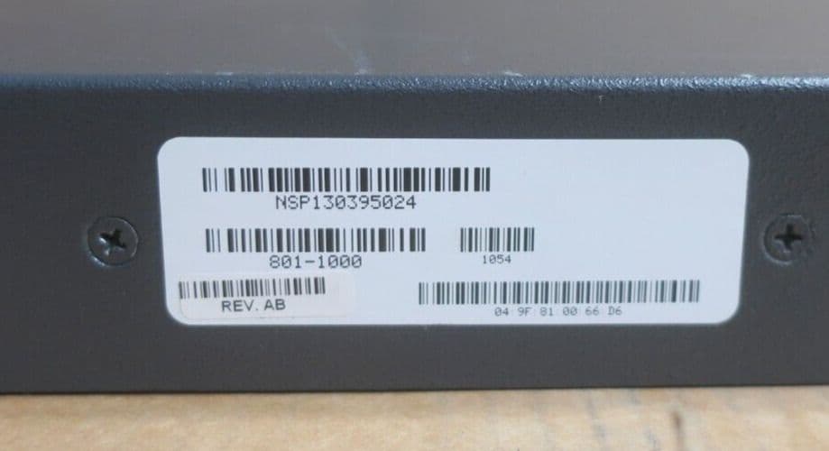 Netscout nGenius 1500 Series 24x 1Gb/10GbE Port Packet Flow Switch ...