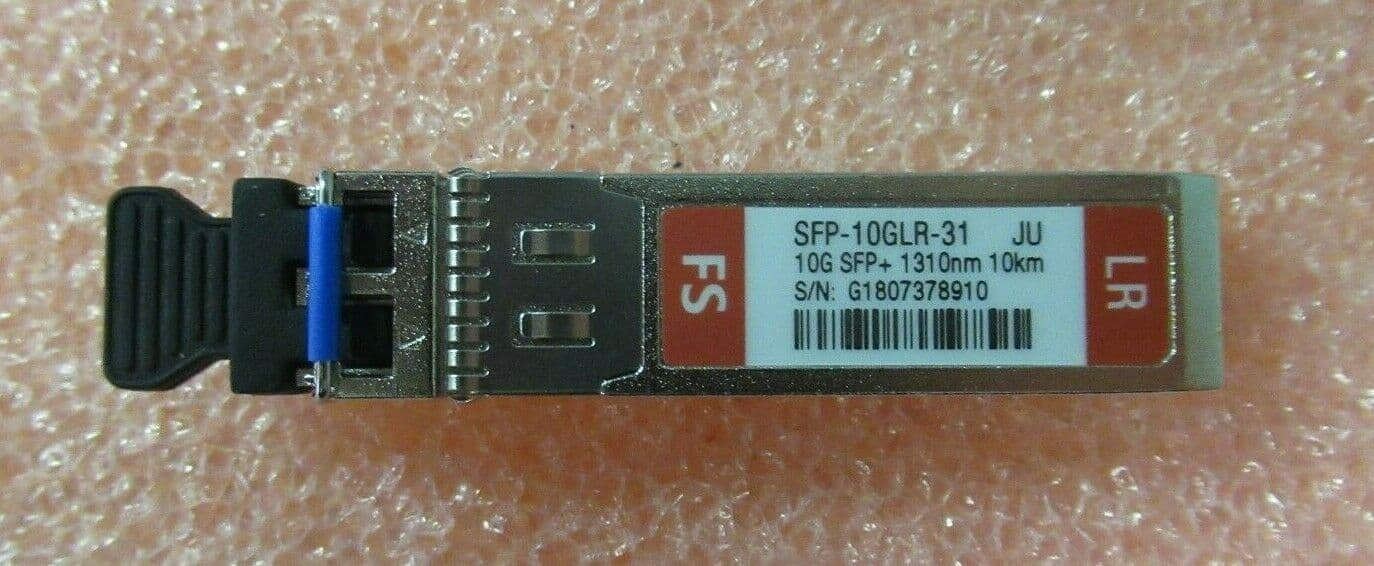 NEW 10 x FS Juniper SFP-10GLR-31 10G 1310nm 10km SFP Transceiver Module
