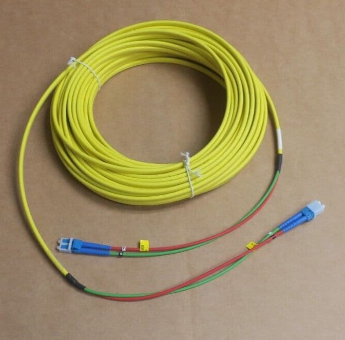 NEW 20M 20 Metre Fibre Optic FC Cable SMF DLC-DLC Single-Mode M 9/125