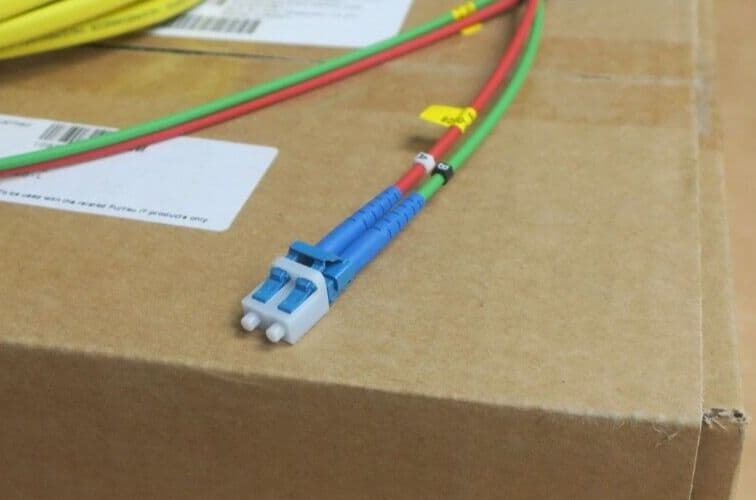 NEW 20M 20 Metre Fibre Optic FC Cable SMF DLC-DLC Single-Mode M 9/125