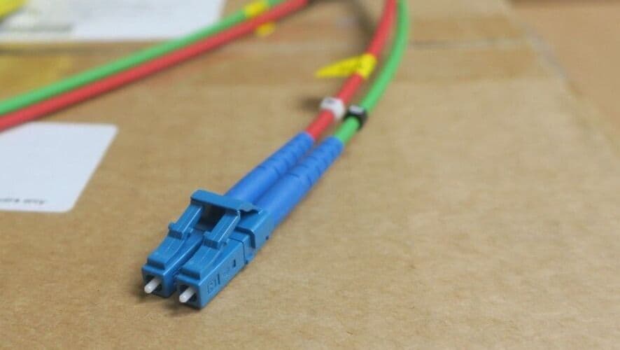 NEW 20M 20 Metre Fibre Optic FC Cable SMF DLC-DLC Single-Mode M 9/125