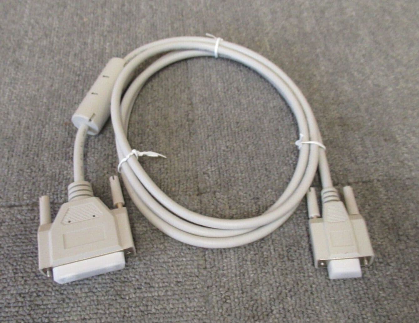 New 2M Grey Printer Cable D-Sub 9-Pin Female To D25 NULL Female