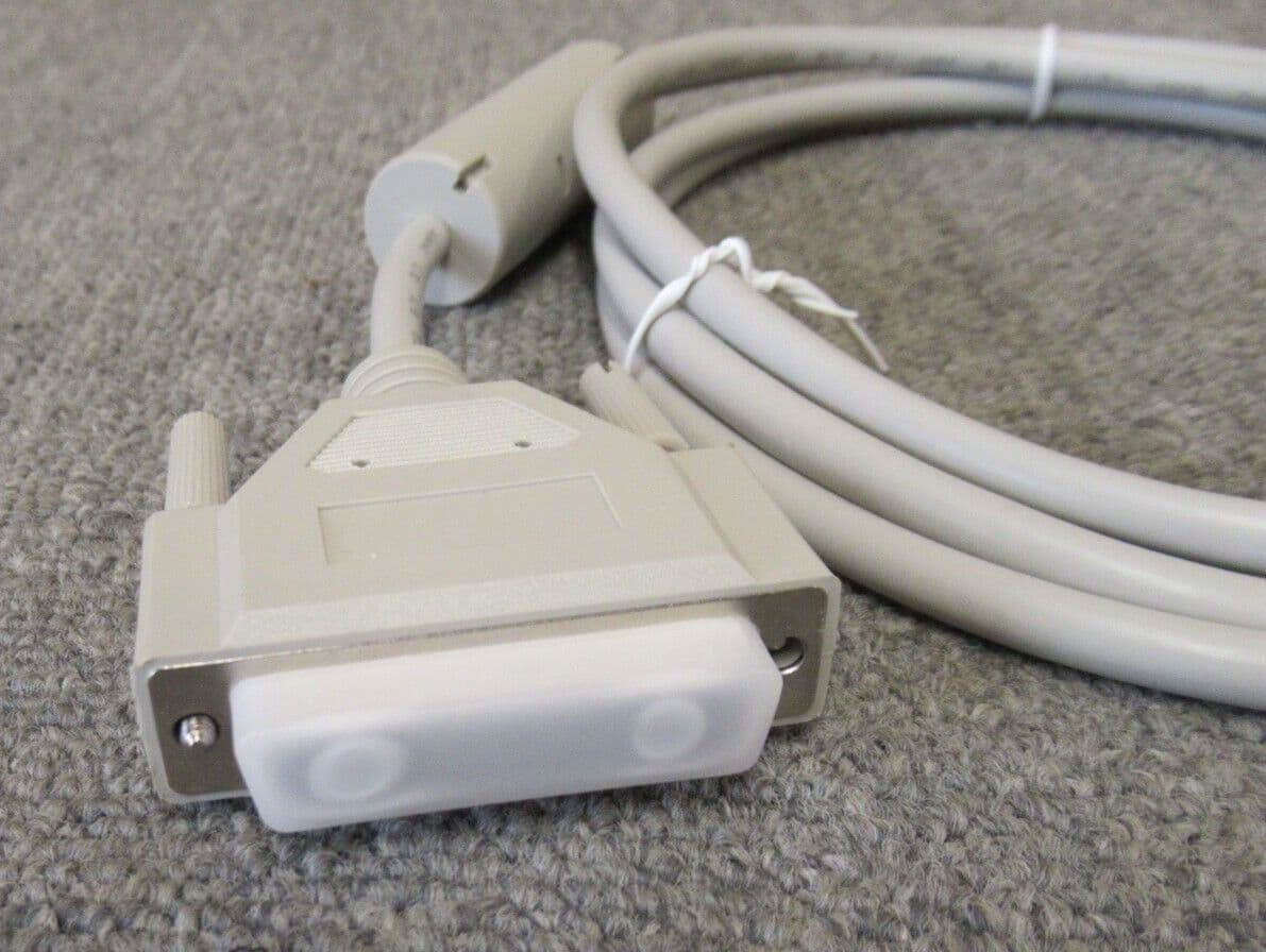 New 2M Grey Printer Cable D-Sub 9-Pin Female To D25 NULL Female