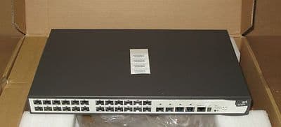 NEW 3Com 3CR17181-91 5500-EI FX SS4 24 Port 4 Gigabit Port Fibre L3 Switch