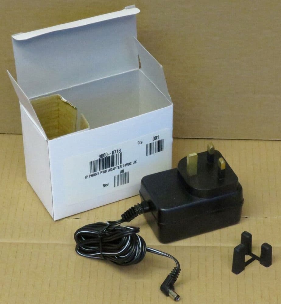 NEW 3Com NBX F41240300A040G IP Power Adapter 24VDC Phone Accessories ...