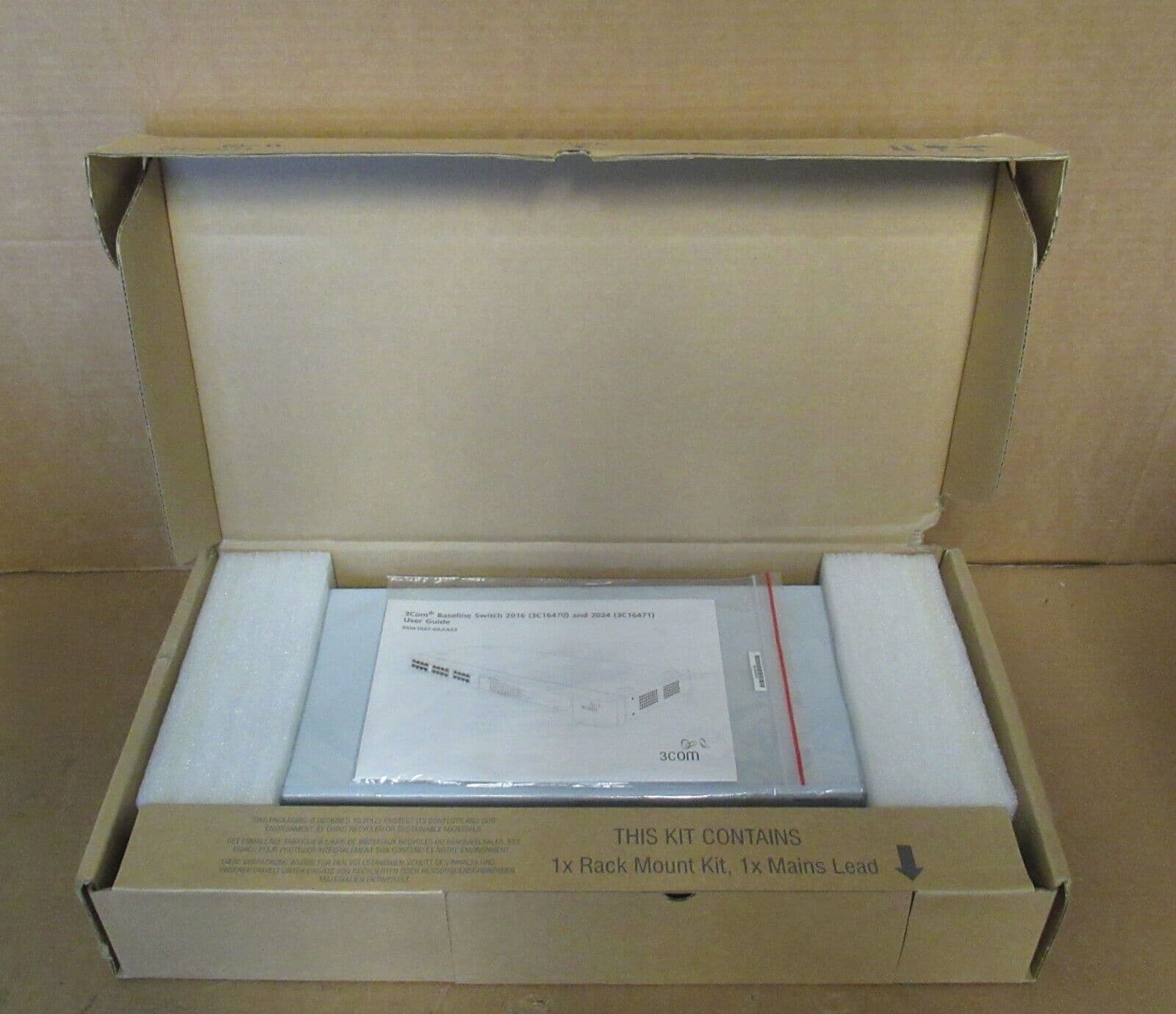 NEW 3Com SuperStack 3 Baseline 2016 10/100 16-Port Ethernet Switch 3C16470