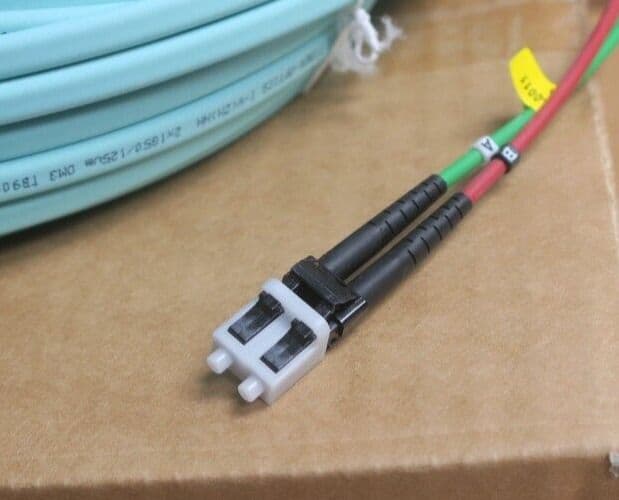 NEW 50M 50 Metre OM3 Multi-Mode LWL LC-LC I-VHH 2G 50/125 Fibre Optic ...