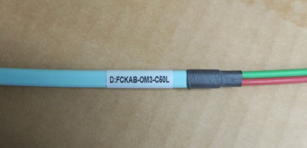 NEW 50M 50 Metre OM3 Multi-Mode LWL LC-LC I-VHH 2G 50/125 Fibre Optic ...